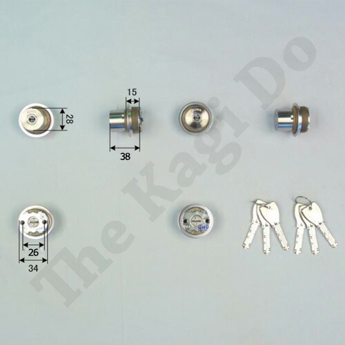 [2ロックセット] 美和ロック PRシリンダー LIXタイプ MCY-467 ステンレスヘヤーライン色 キー6本付【MIWA PR TE0.CY ST 1K2L】【2個同一キー】【ディンプル ...