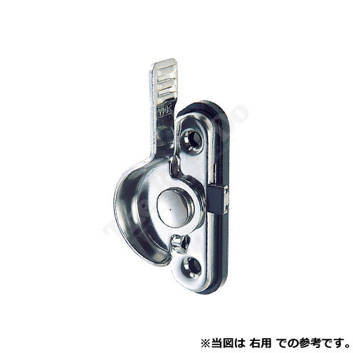 クレセント錠 KC-22 右用 本体BP45mm ロック径R20【YKKap】【Kシリーズ KC22】 | The鍵堂