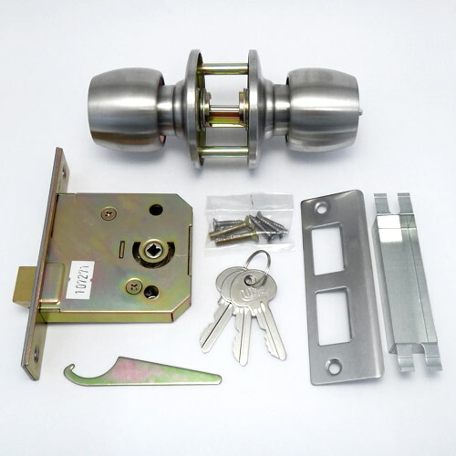 淀川製鋼 玄関 SHOWA IS-601 握り玉錠 ドアノブ 交換 取替え【玄関向け】【S-18】【S18】【IS601】 | The鍵堂