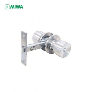 公団住宅 握り玉錠 M-94 BS100mm MIWA TB-2 間仕切り錠(外側非常解錠付)【左右勝手兼用】【M94】【美和ロック TB2】 | The鍵堂