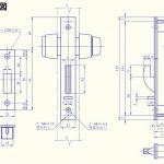 MIWA(美和ロック) FN-1 引戸錠 キー3本付属 鍵 交換 取替え【U9シリンダー仕様/標準サムターン】【引戸 引違戸】 | The鍵堂