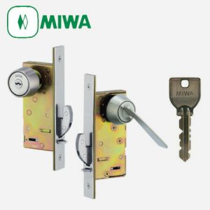 美和ロック 引戸錠 U9 FN-1HAS キー3本付【MIWA FNシリーズ】【大型HASサムターン】 | The鍵堂