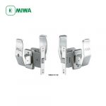 MIWA OPJ型 大型ハンドル 消音ワンタッチ 空錠 ドアノブ 交換 取替え【外側：ハンドル／内側：ハンドル】【美和ロック OPJシリーズ】 | The鍵堂