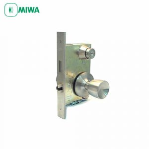 MIWA U9 MHSD-1 握り玉錠 BS76mm キー3本付 扉厚33〜41mm向け【美和ロック MHSシリーズ】 | The鍵堂