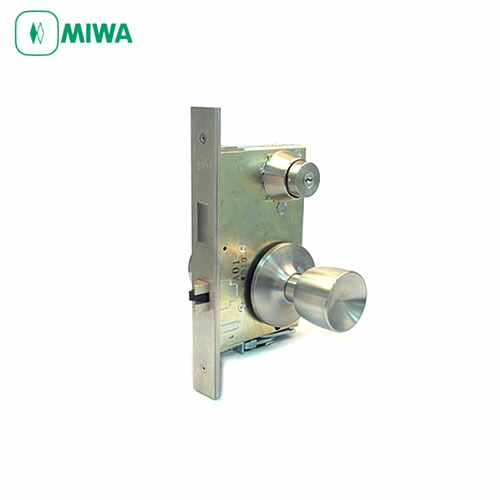 MIWA U9 MHSD-1 握り玉錠 BS76mm キー3本付 扉厚33〜41mm向け【美和ロック MHSシリーズ】 | The鍵堂
