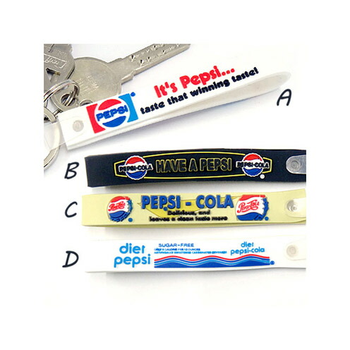 ペプシ ストラップ キーリング【PEPSI FCG-011 STRAP KEY RING】【キーチェーン キーホルダー】【雑貨 アクセサリー ...